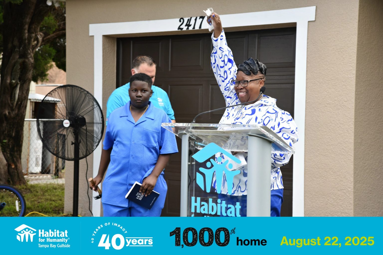 1,000th Habitat Home Milestone Celebration in Lealman - Habitat for ...